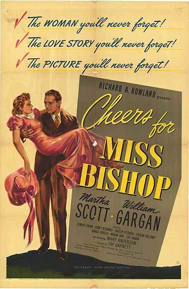 Cheers for Miss Bishop (1941)
