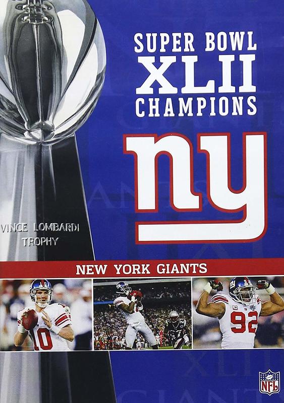 NFL Super Bowl XLII Champions: New York Giants (2008)