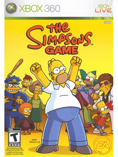 The Simpsons Game Xbox 360