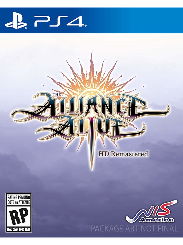 The Alliance Alive HD Remastered PS4