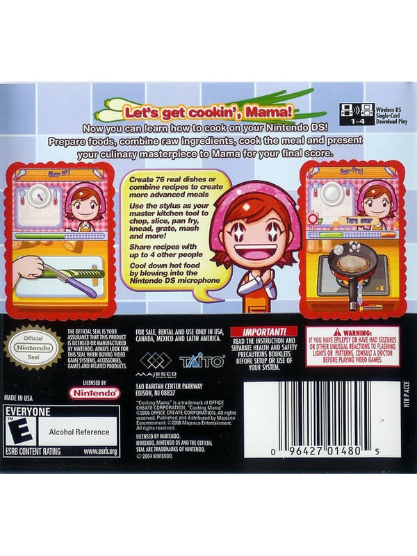 Cooking Mama DS