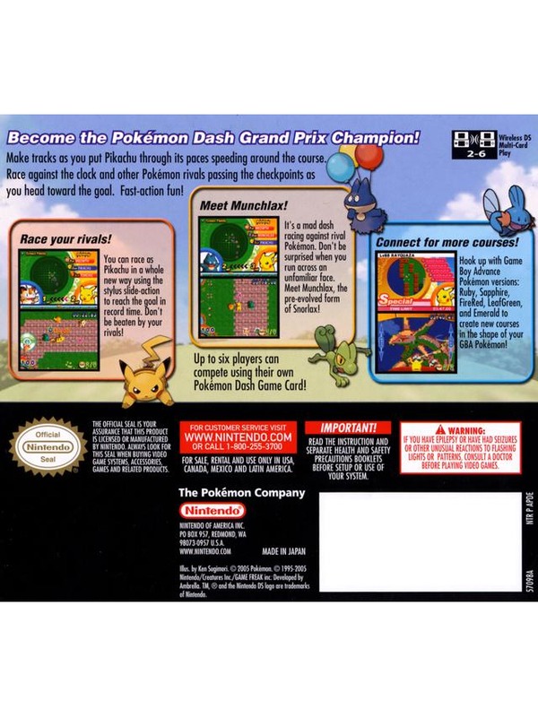 Pokémon Dash DS