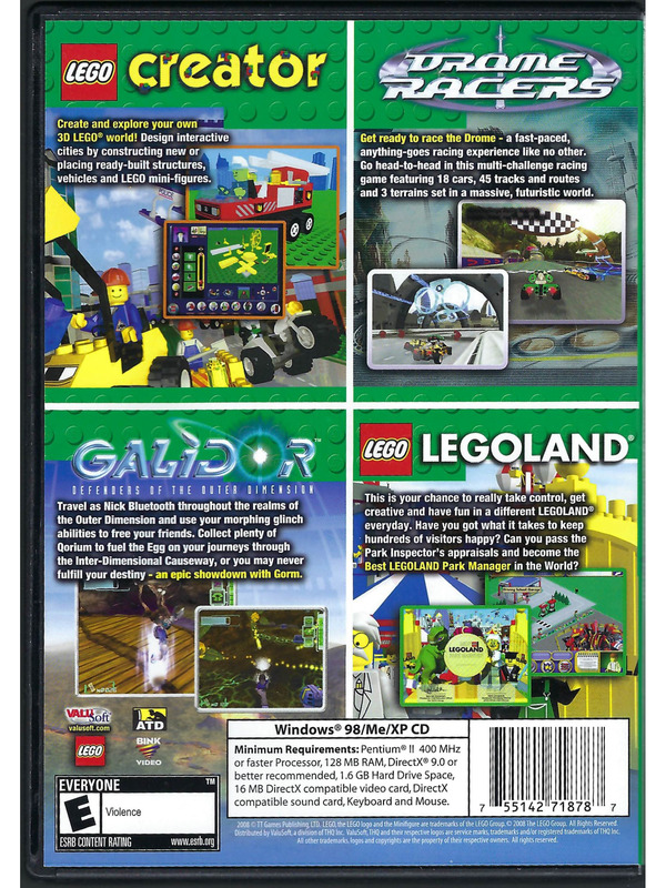 Lego 4 Game Collection PC