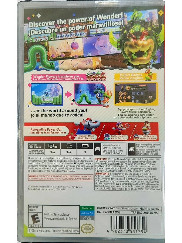 Super Mario Bros. Wonder Switch