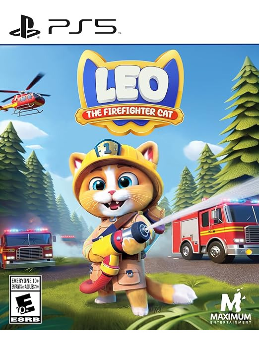 Leo the Firefighter Cat PS5