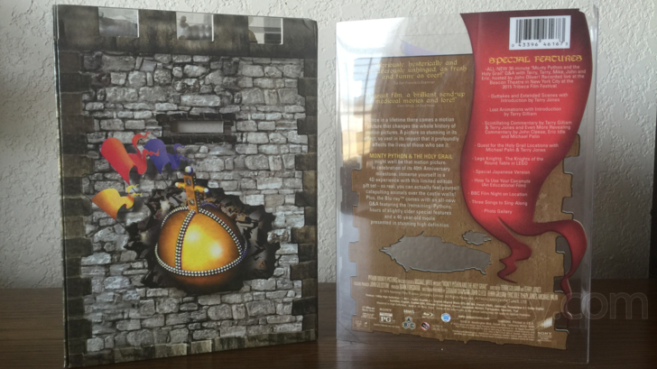 Monty Python and the Holy Grail Blu-ray (40th Anniversary Edition ...