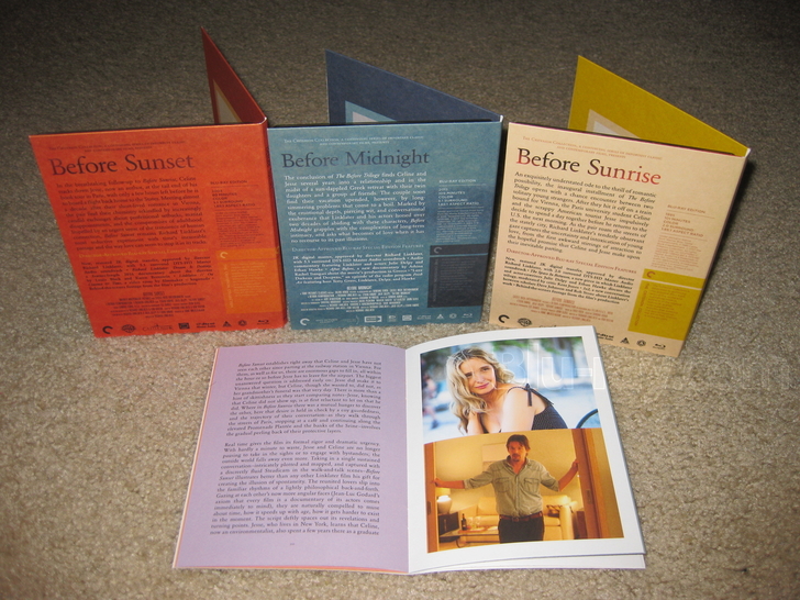 The Before Trilogy Blu-ray (DigiPack)