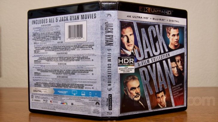 Jack Ryan: 5-Film Collection 4K Blu-ray (4K Ultra HD + Blu-ray)