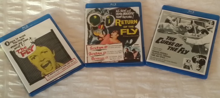 The Fly Collection Blu-ray (The Fly / Return of the Fly / Curse of the ...