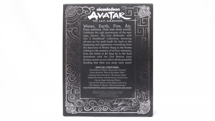 Avatar - The Last Airbender: The Complete Series Blu-ray (SteelBook)