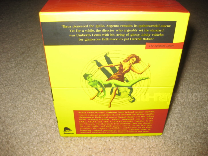 The Complete Lenzi/Baker Giallo Collection Blu-ray (Orgasmo / So Sweet ...