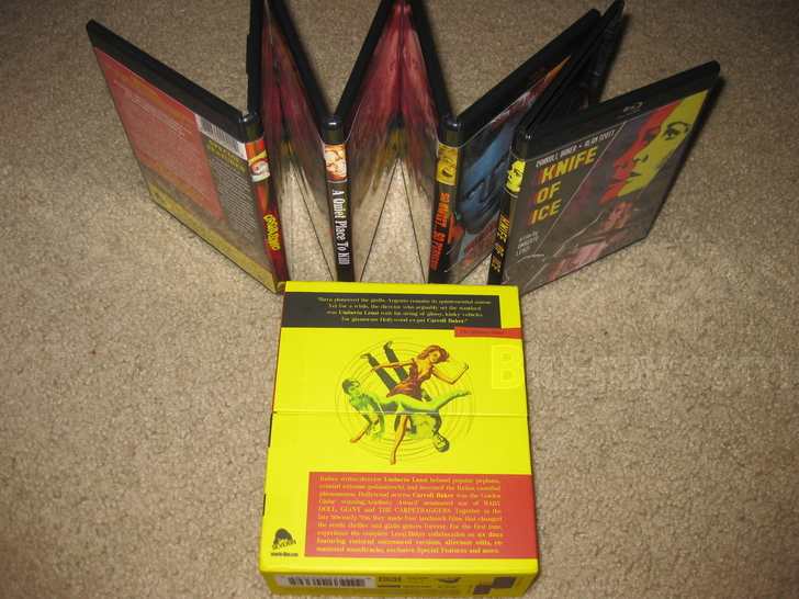 The Complete Lenzi/Baker Giallo Collection Blu-ray (Orgasmo / So Sweet ...