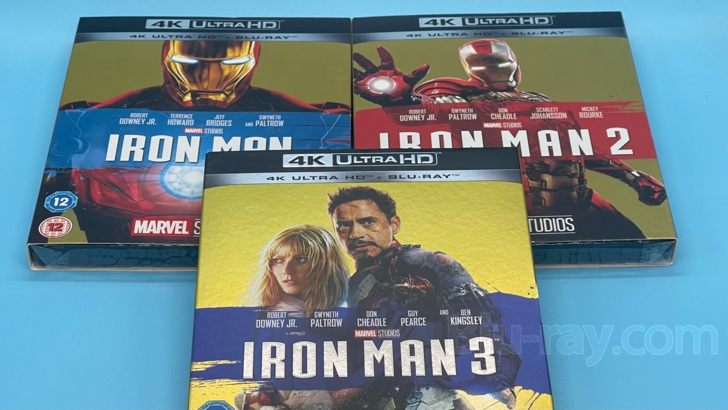 Iron Man Trilogy 4K Blu-ray (Zavvi Exclusive) (United Kingdom)