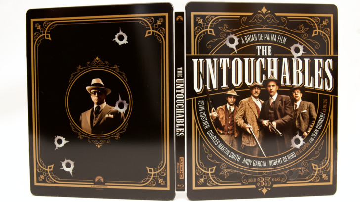 The Untouchables 4K Blu-ray (SteelBook)