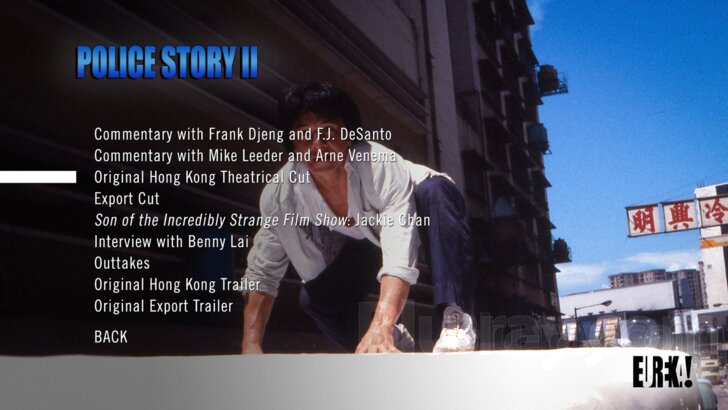 The Police Story Trilogy 4K Blu-ray (Police Story / Police Story 2 ...