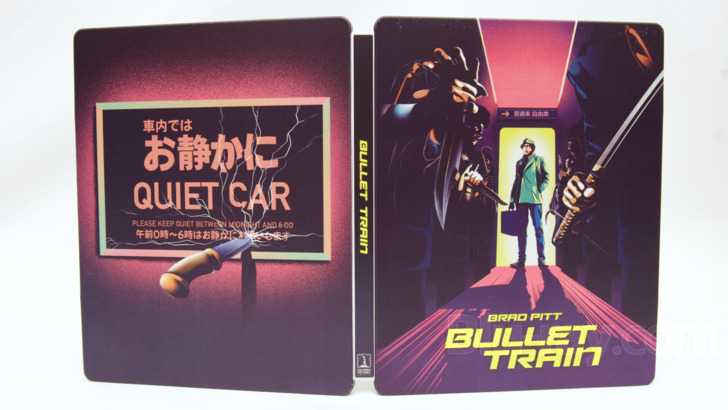 Bullet Train 4K Blu-ray (SteelBook)