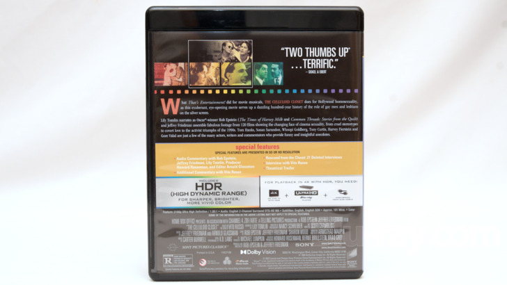 The Celluloid Closet 4K Blu-ray (4K Ultra HD)