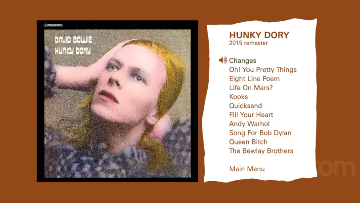 David Bowie: Divine Symmetry Blu-ray (Blu-ray + CD)