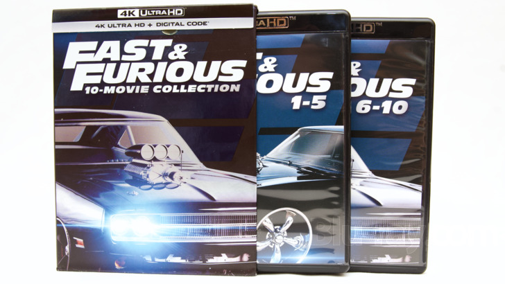 Fast and Furious 10-Movie Collection 4K Blu-ray (4K Ultra HD + Digital 4K)