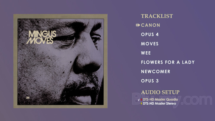 Charles Mingus: Mingus Moves Blu-ray (Super Jewel Box)