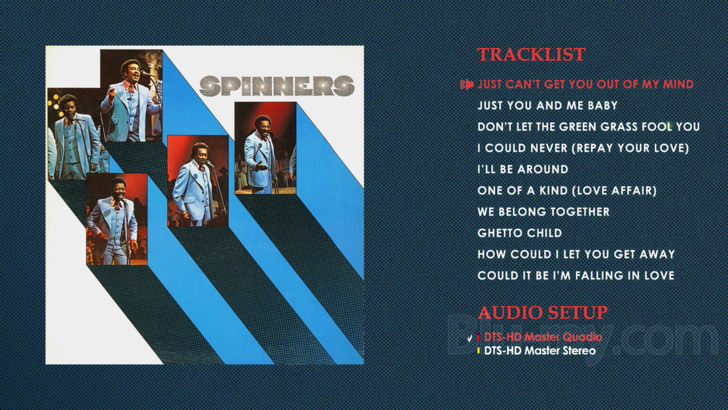 The Spinners: Spinners Blu-ray (CD case)