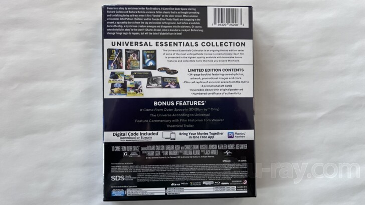 It Came from Outer Space 4K + 3D Blu-ray (Universal Essentials Collection)