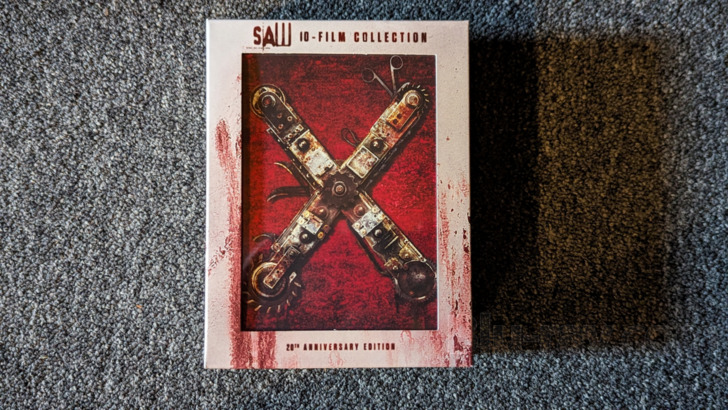 Saw 10-Film Collection Blu-ray (Blu-ray 3D + Blu-ray + DVD)