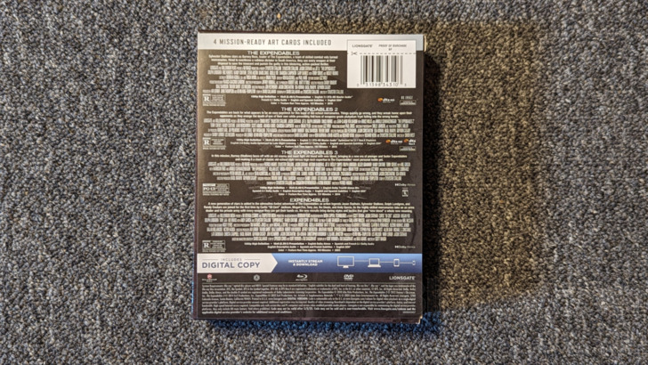 The Expendables: 4-Film Collection Blu-ray (Blu-ray + DVD + Digital)