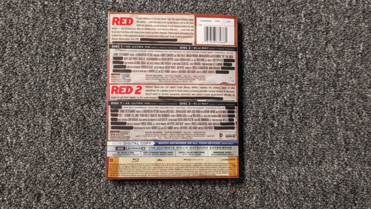 RED: 2-Film Collection 4K Blu-ray (Wal-Mart Exclusive SteelBook)