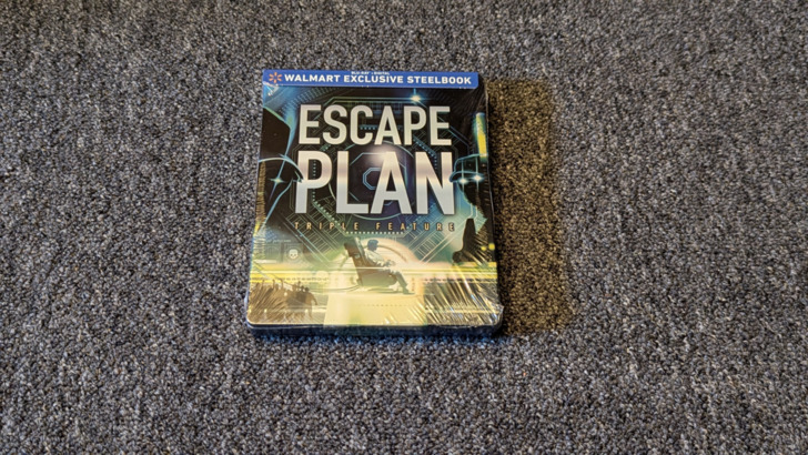 Escape Plan Triple Feature Blu-ray (Wal-Mart Exclusive SteelBook)