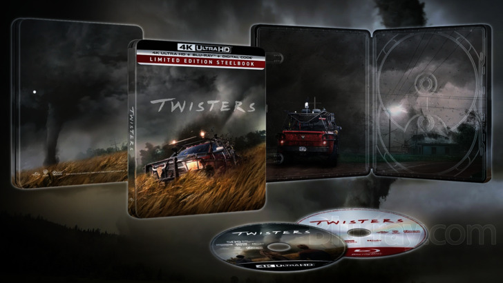Twisters 4K Blu-ray (Wal-Mart Exclusive SteelBook)