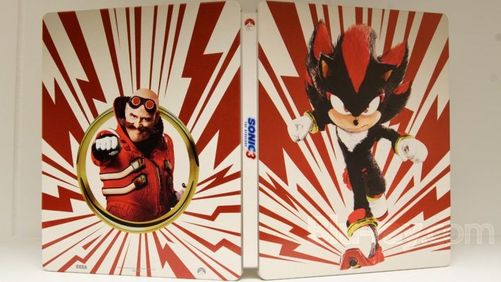 Sonic the Hedgehog 3 4K Blu-ray (Amazon Exclusive SteelBook)