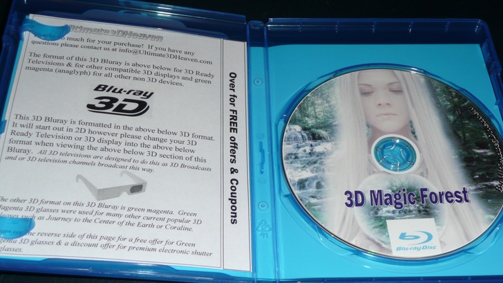 3D Magic Forest Blu-ray (Blu-ray 3D + Anaglyph 3D)